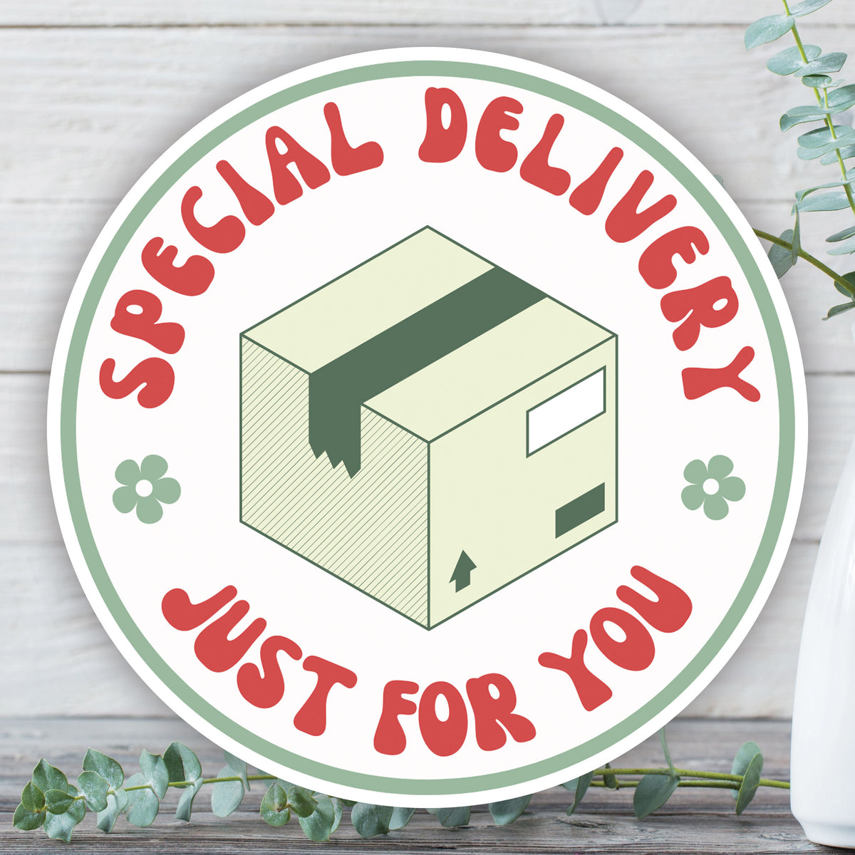 Special Delivery Sticker — Sunny Daze Transfers