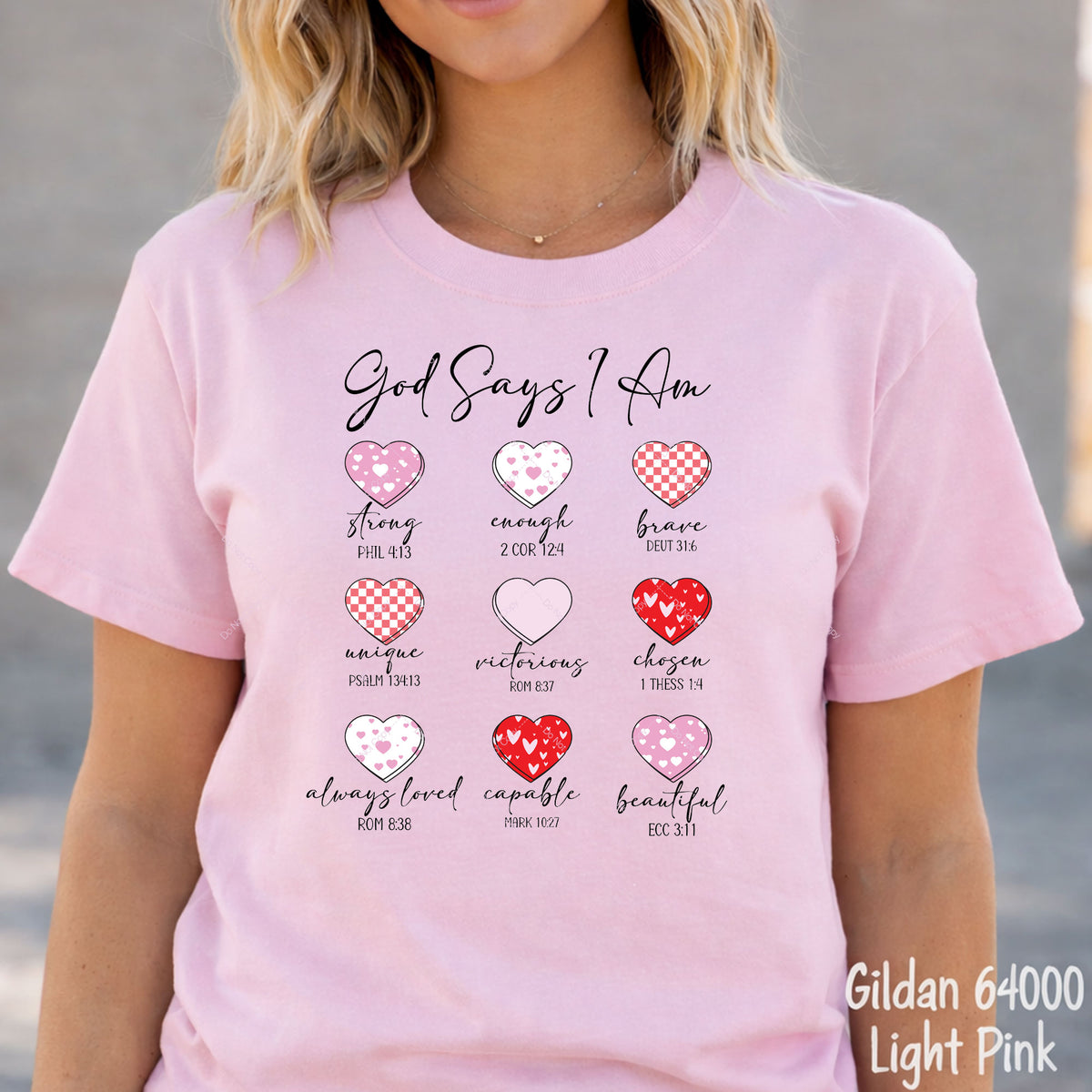 God Says I Am... DTF Transfer — Sunny Daze Transfers