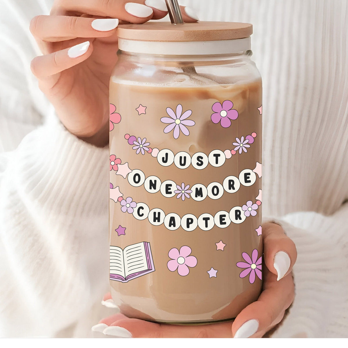 Just One More Chapter Friendship Bracelet UV DTF Can Wrap — Sunny Daze ...