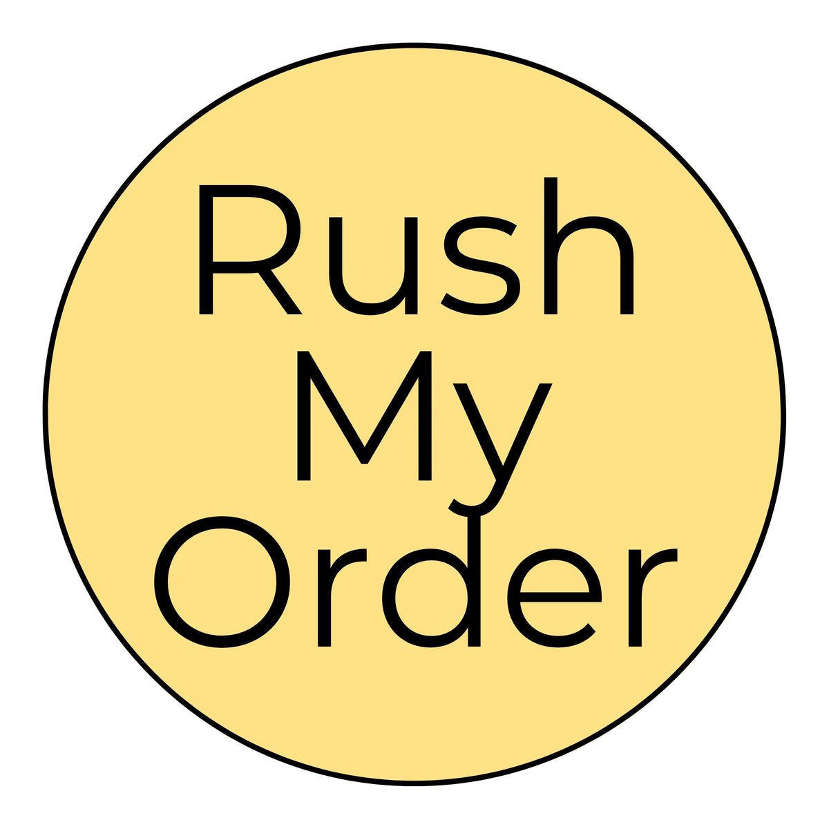 Rush My Order - Cut the Line! — Sunny Daze Transfers