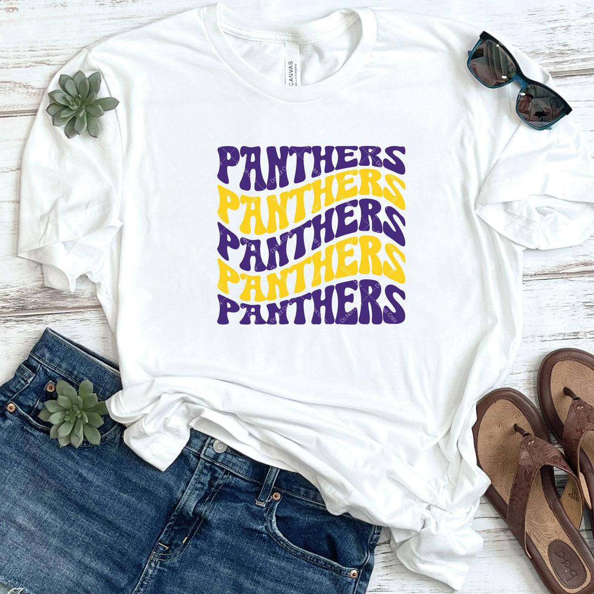 Panthers School Spirit DTF — Sunny Daze Transfers