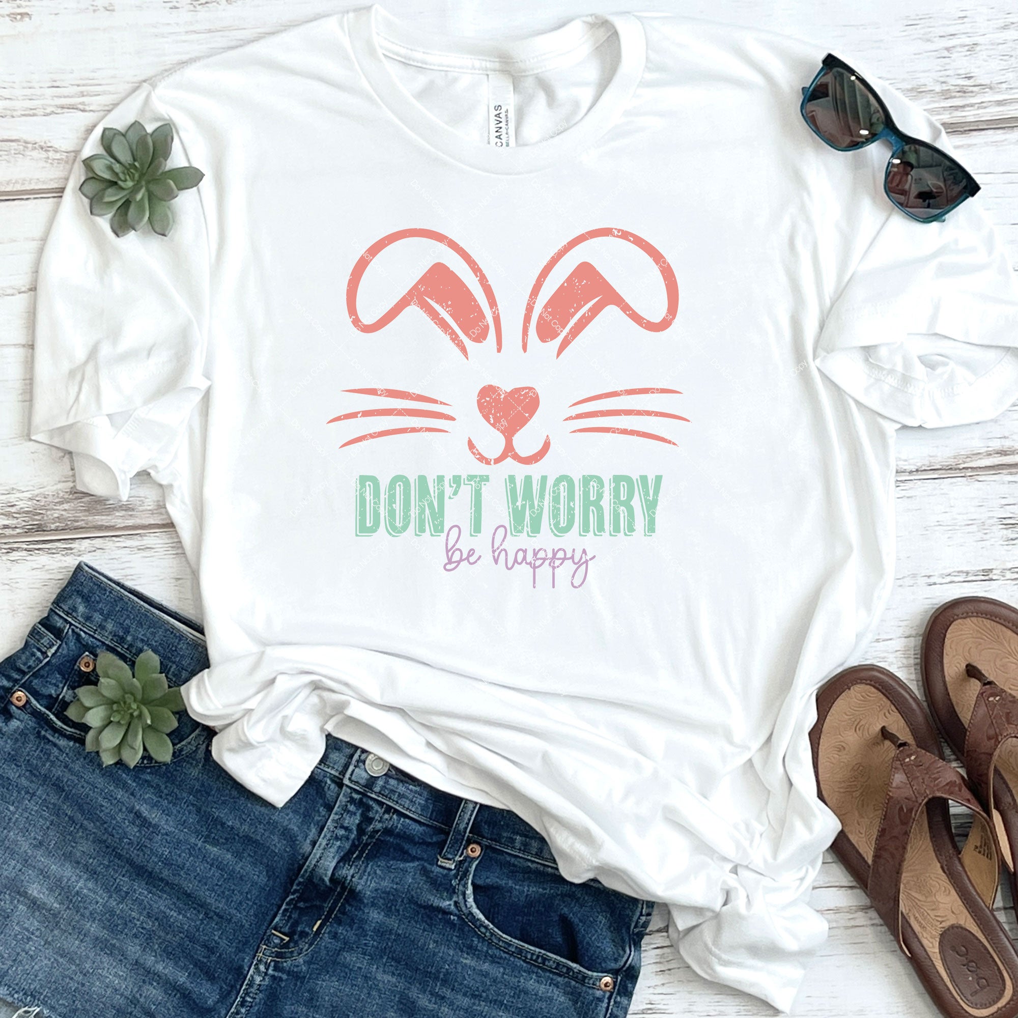 Don't Worry Be Happy DTF – Sunny Daze Transfers