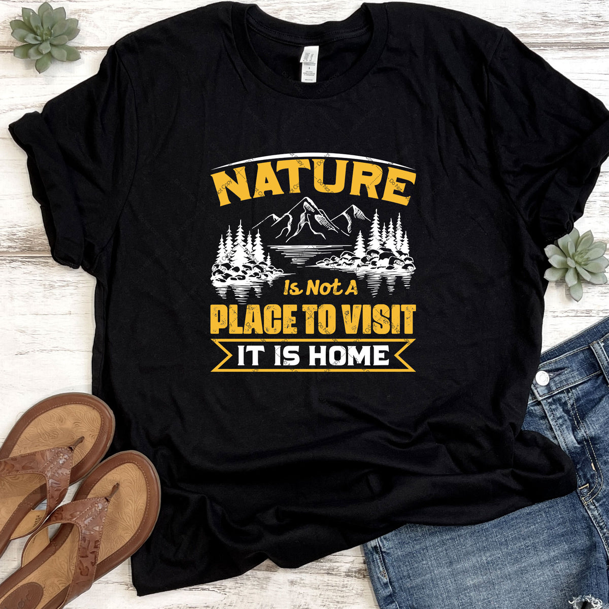 Nature Is Home DTF — Sunny Daze Transfers