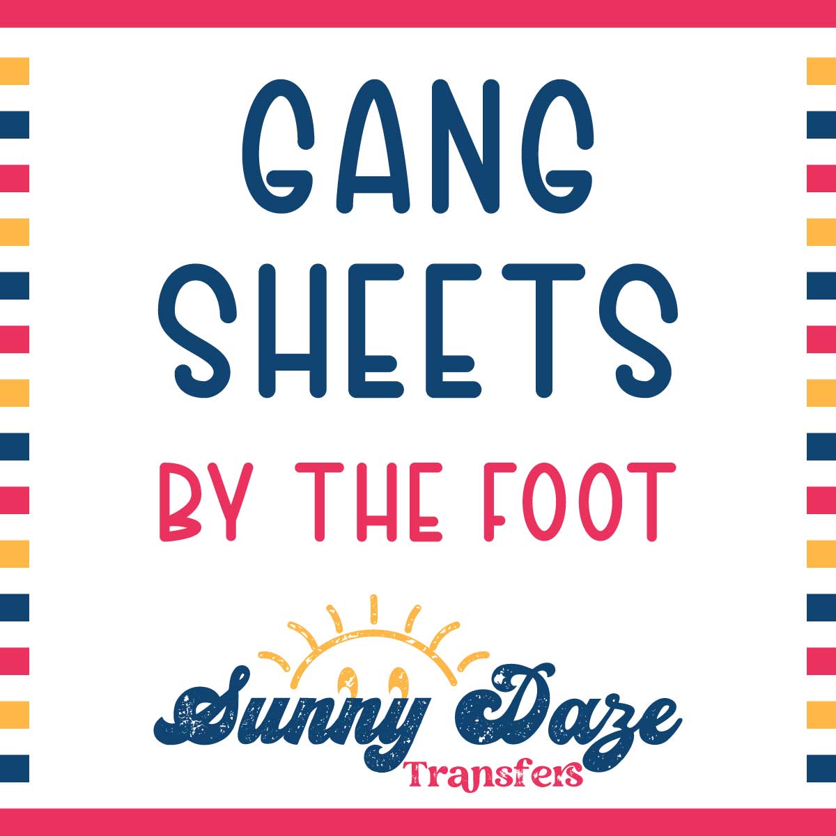 Your Custom DTF Gang Sheets – Sunny Daze Transfers
